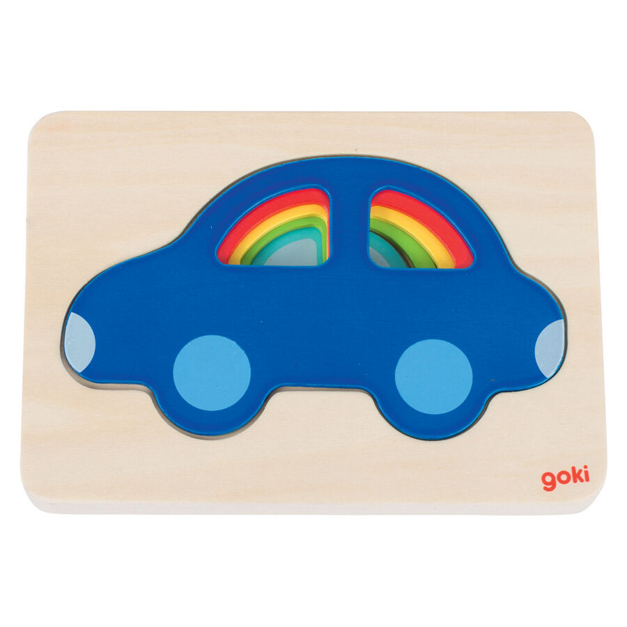 Buy GOKI - Layer Car Puzzle