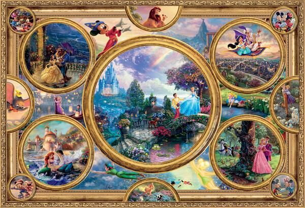 Buy Ceaco Kinkade Disney Collage Puzzle 2000pc