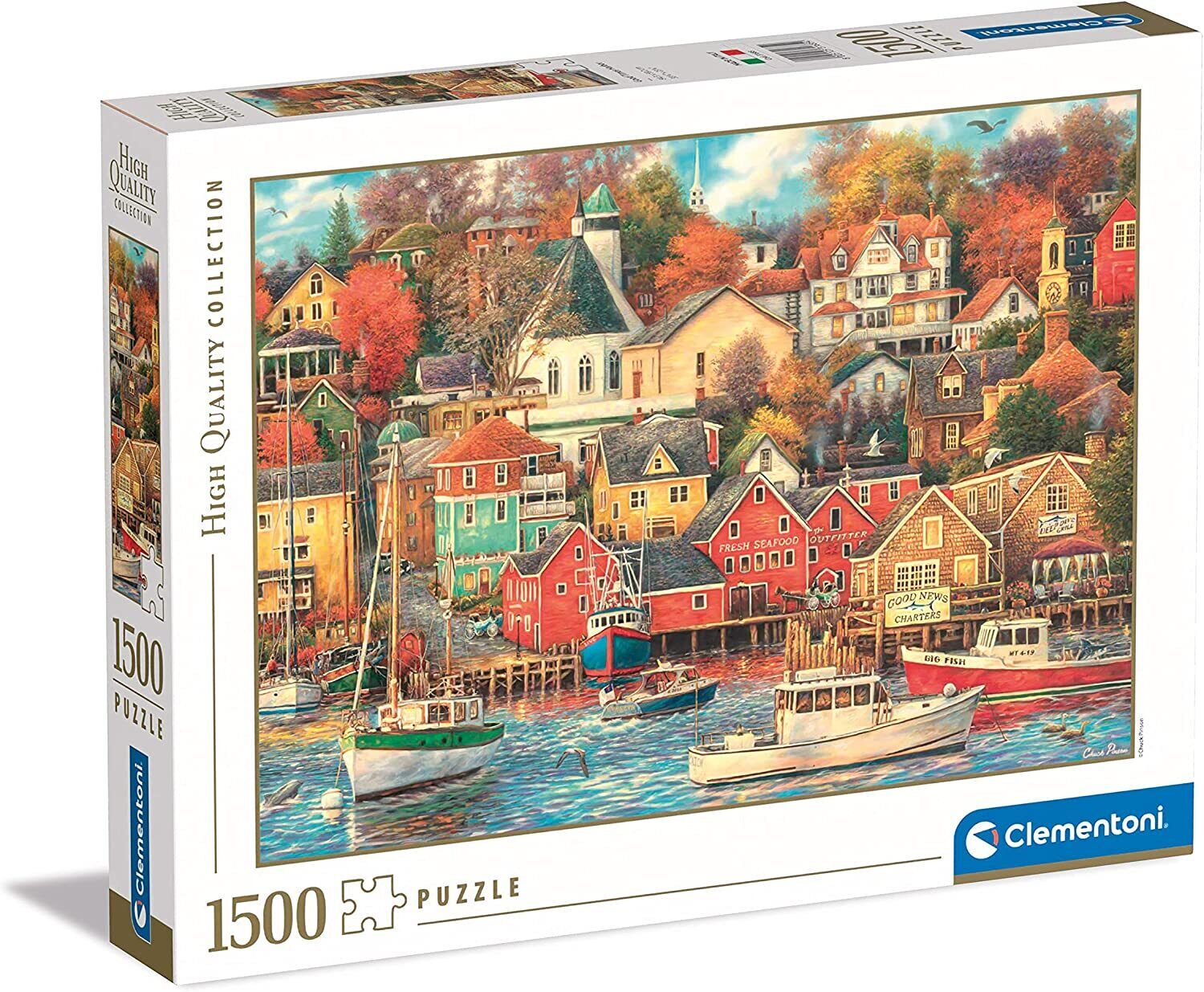 Buy Clementoni - Good Time Harbour Puzzle 1500pc