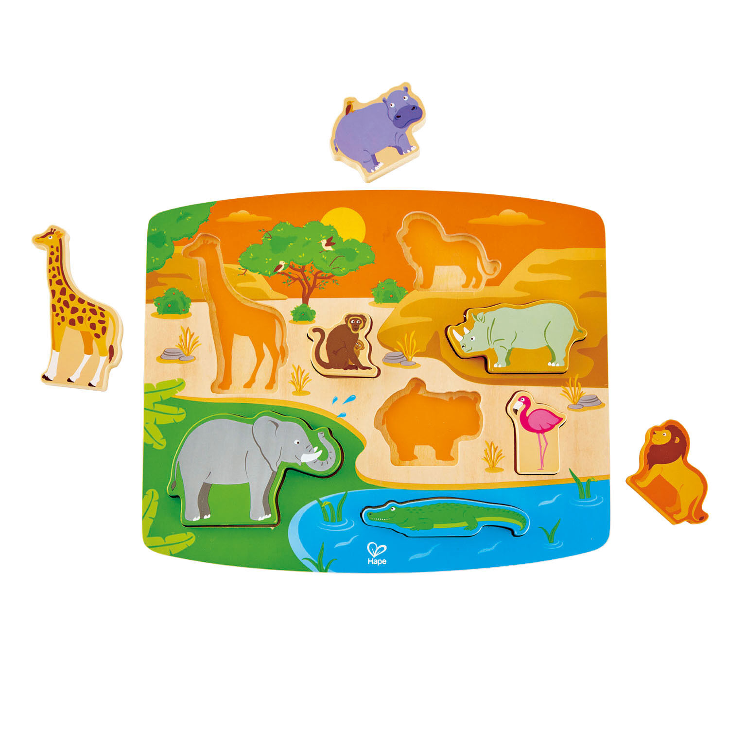 Buy Hape - Wild Animal Puzzle & Play