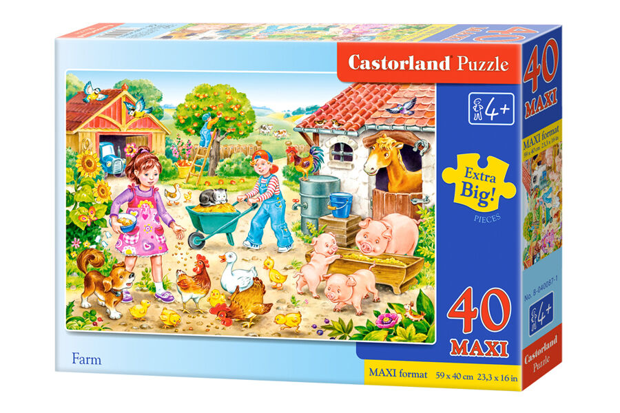 Buy Castorland - Farm Maxi Puzzle 40pc