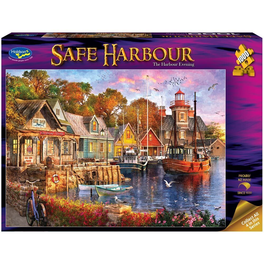 Buy Holdson - Safe Harbour - The Harbour Evening Puzzle 1000pc