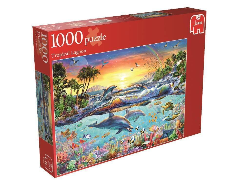 Buy Jumbo - Tropical Lagoon Puzzle 1000pc