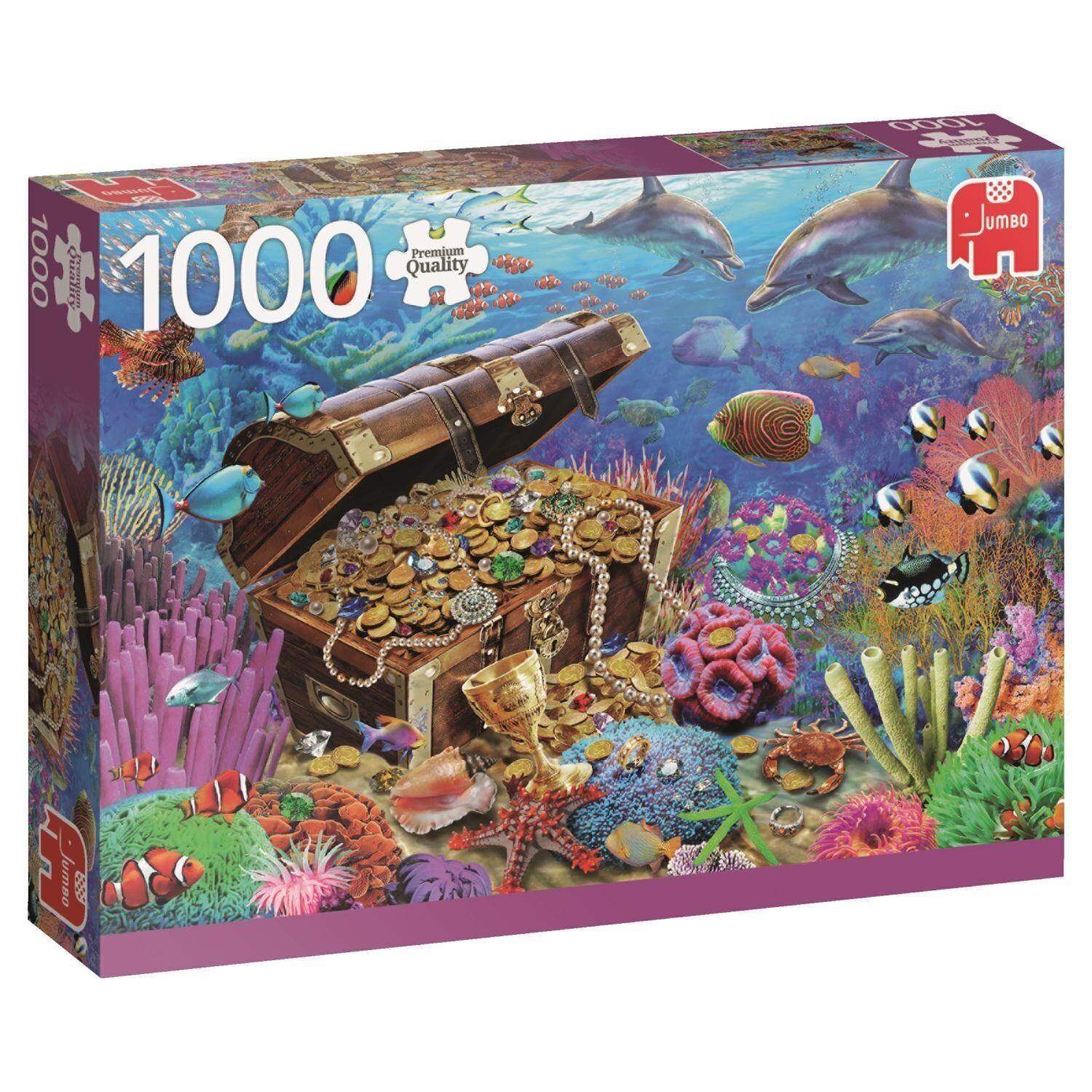 Buy Jumbo - Underwater Treasure Puzzle 1000pc
