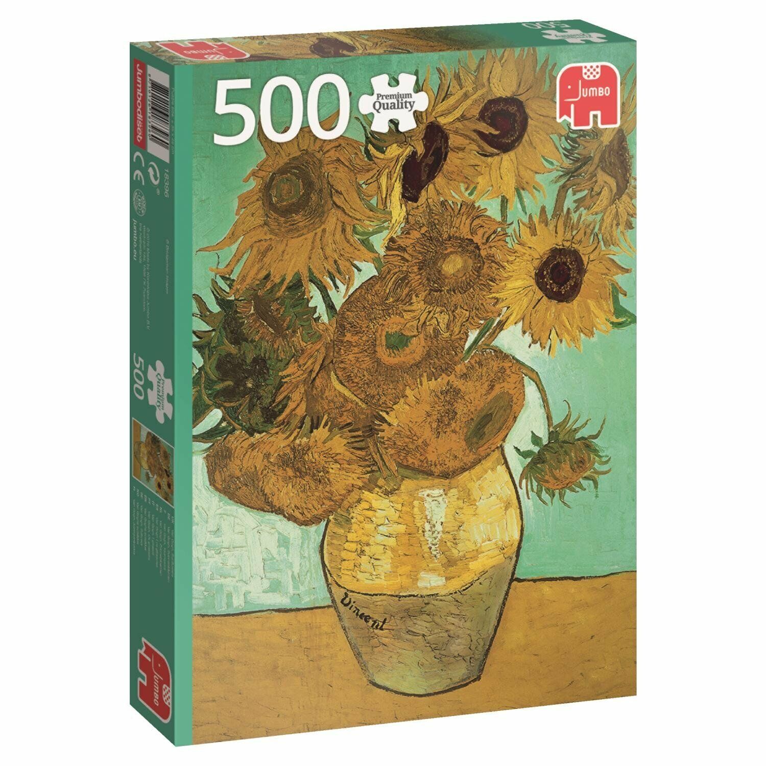 Buy Jumbo Van Gogh, Sunflowers Puzzle 500pc