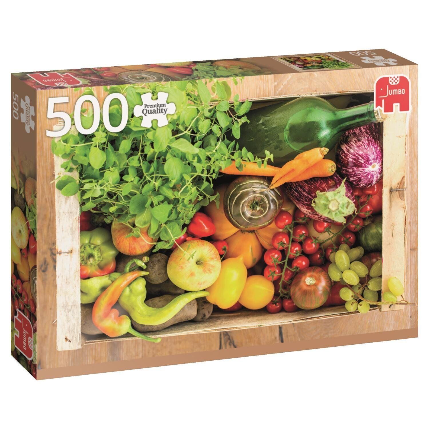 Buy Jumbo - Fruit & Vegetable Box Puzzle 500pc