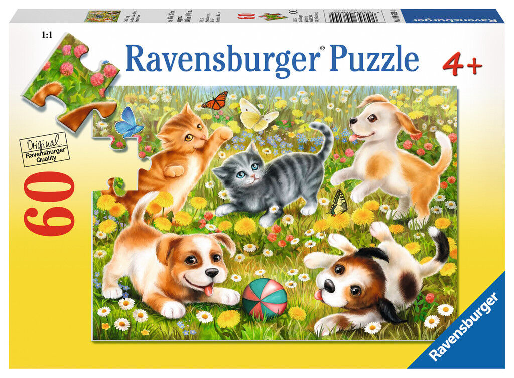 Buy Ravensburger - Cats & Dogs Puzzle 60pc Buy Ravensburger - Cats & Dogs Puzzle 60pc