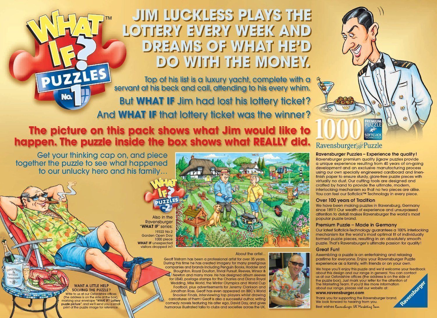 Buy Ravensburger - WHAT IF? - The Lottery Puzzle 1000pc