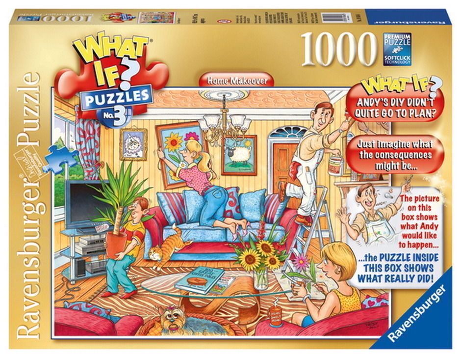 Buy Ravensburger - WHAT IF? - No 3 Home Makeover Puzzle 1000pc