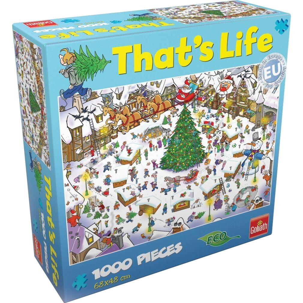 Buy Goliath - That's Life - Christmas Puzzle 1000pc