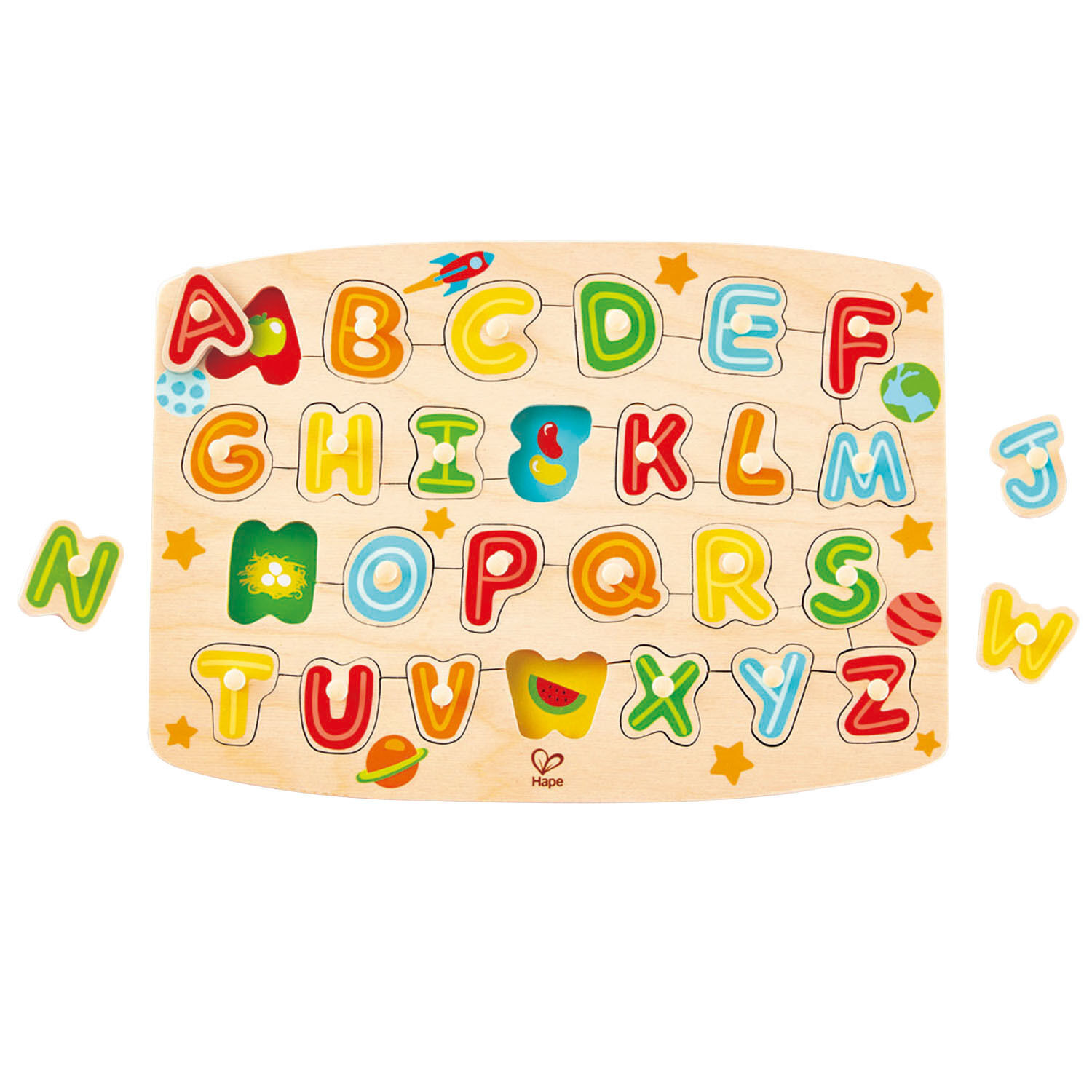 Buy Hape - Alphabet Peg Puzzle