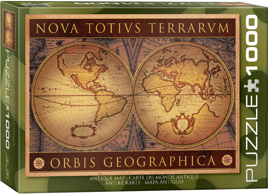 Buy Eurographics - Antique Map Puzzle 1000pce