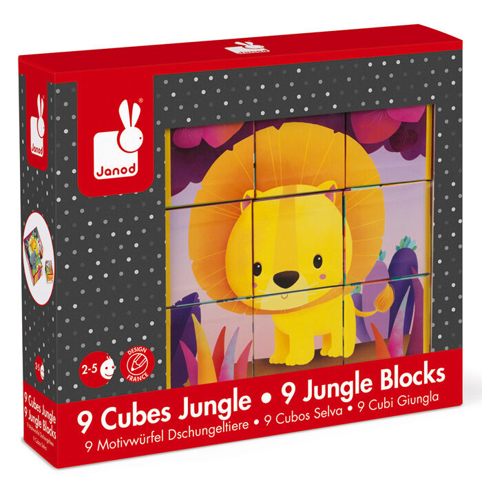 Buy Janod Kubkid Jungle Blocks