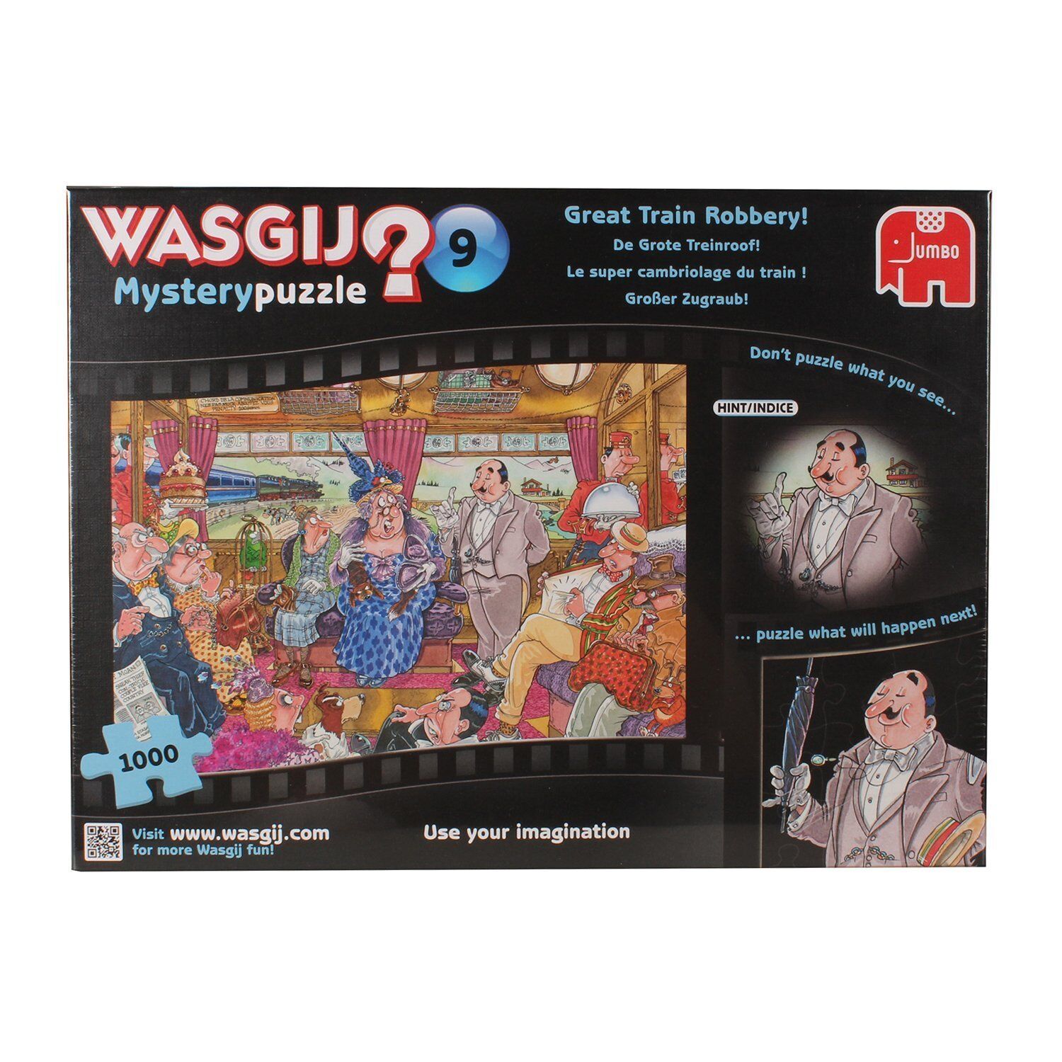 Buy - Jumbo - WASGIJ? 9 Mystery Great Train Robbery! Puzzle 1000pc