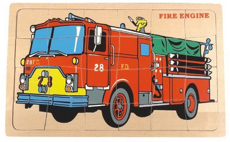 Buy Fun Factory - Fire Engine Jigsaw Puzzle 24pc