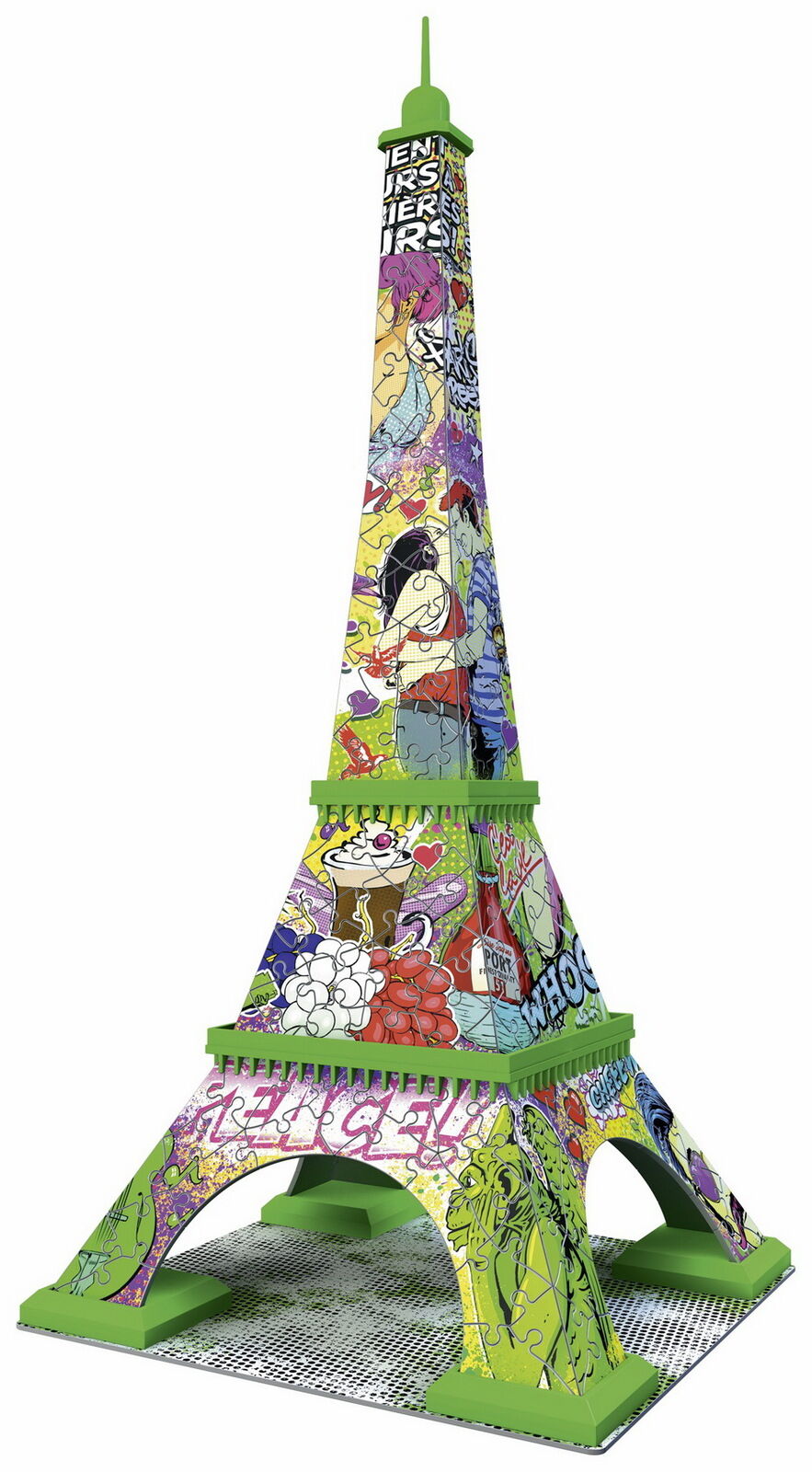 Buy Ravensburger - Eiffel Tower 3D Puzzle Pop Art Edition 216pc