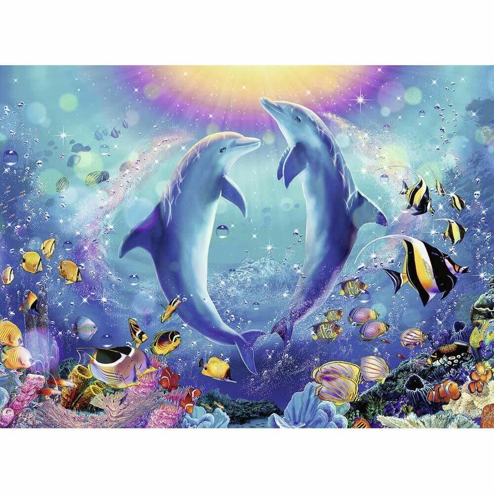 Buy Ravensburger - Dancing Dolphins Puzzle 500pc