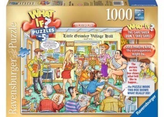Buy Ravensburger - WHAT IF? - No 5 The Village Hall Puzzle 1000pce