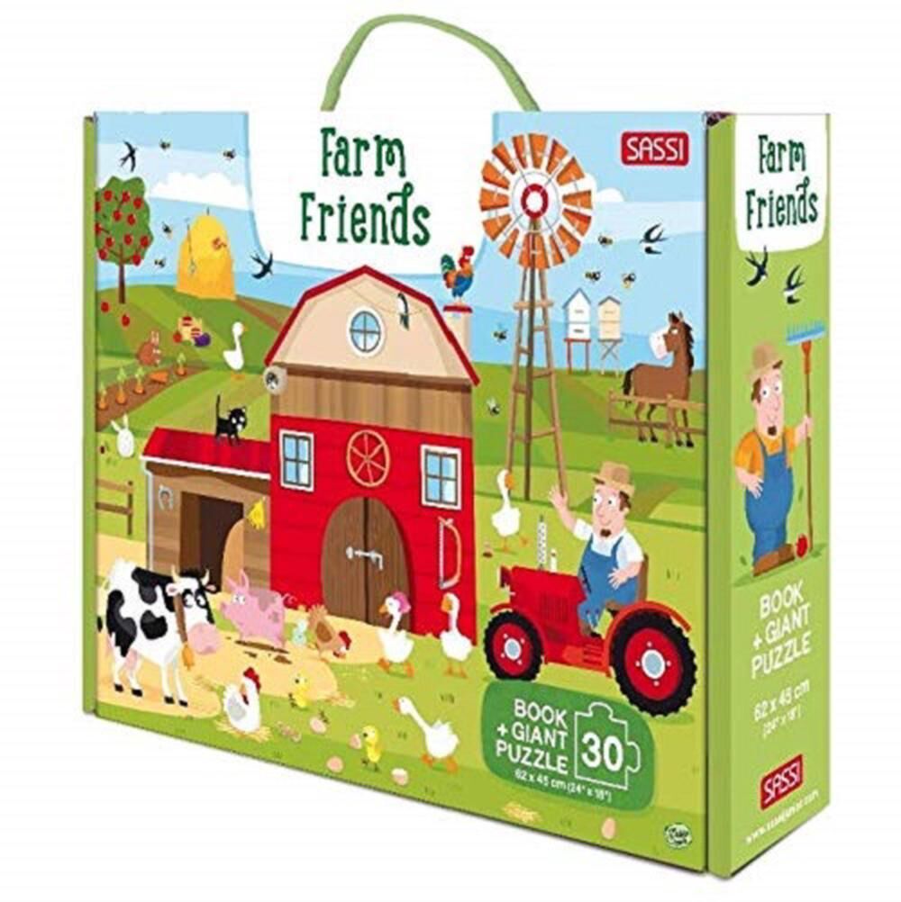Buy Sassi - Farm Friends Giant Puzzle 30pc