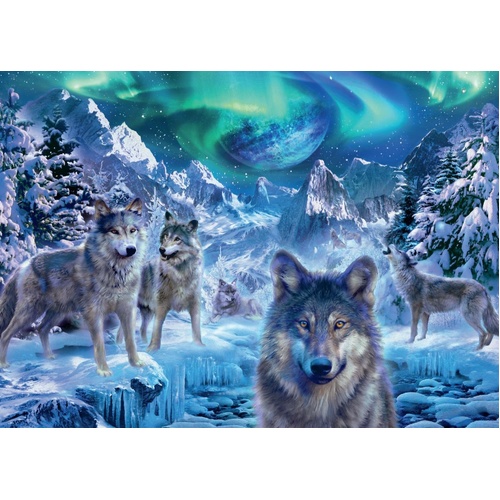 Buy Jumbo - Winter Wolves Puzzle 500pc