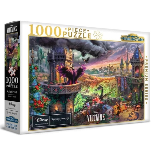 Buy Harlington - Thomas Kinkade Disney - Maleficent Puzzle 1000pc