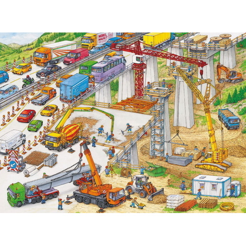 Buy Ravensburger - Construction Site Puzzle - 100pc
